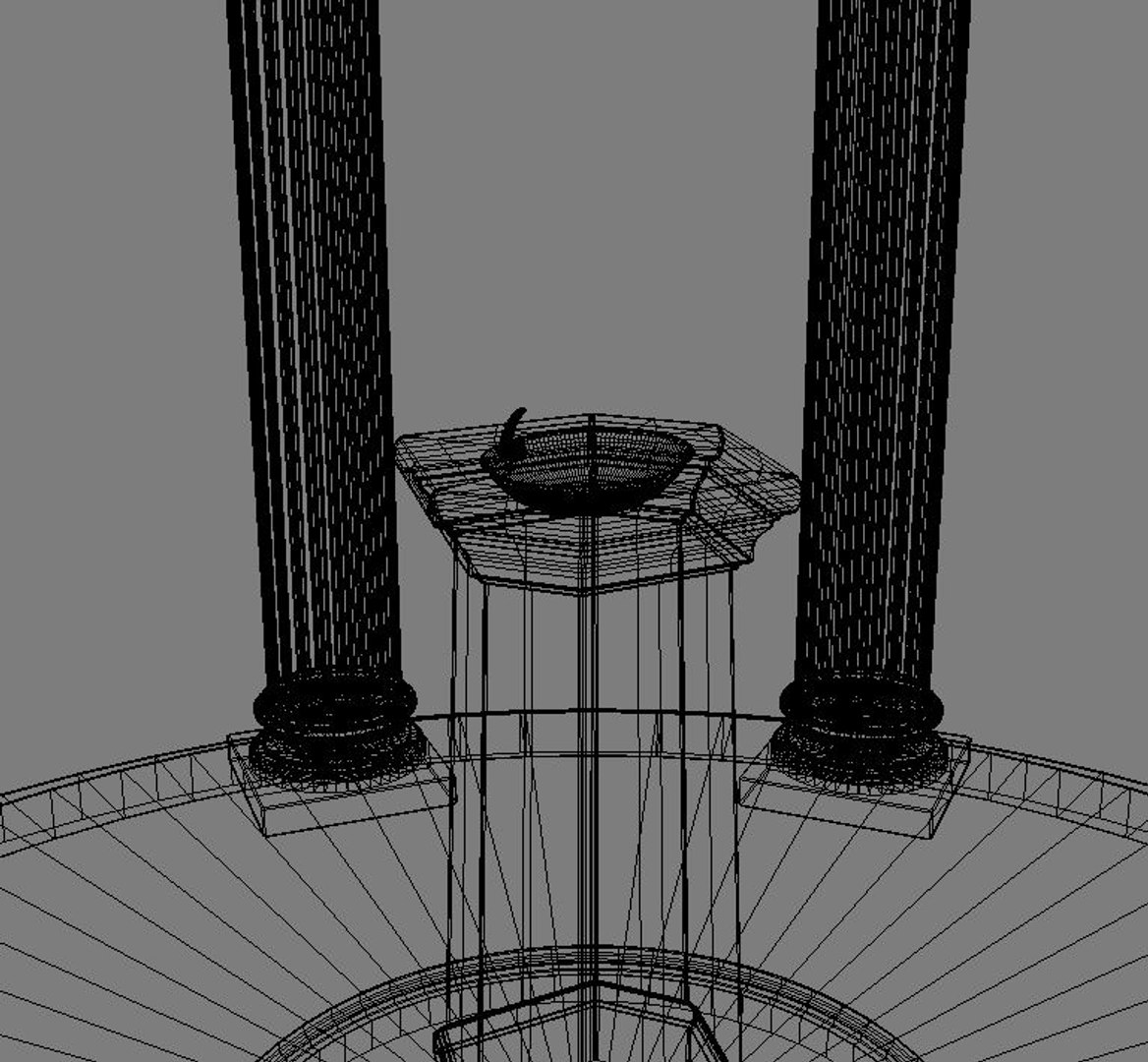 Water Fountain 3d Max