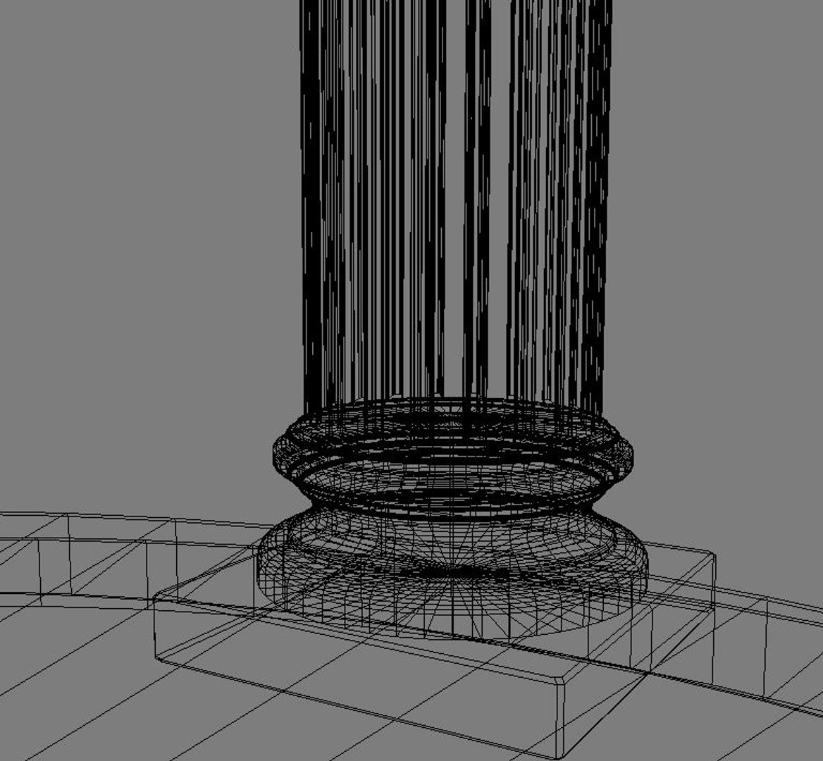 water fountain 3d max