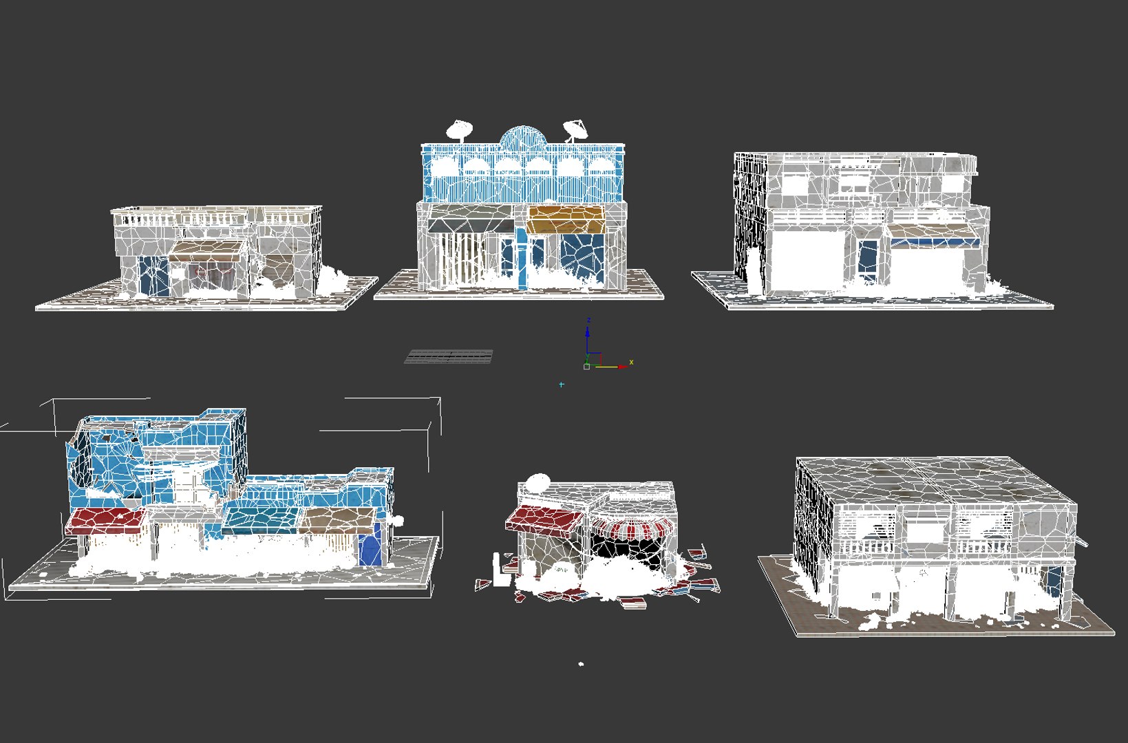3D City Destruction Buildings Animation Model - TurboSquid 1577050