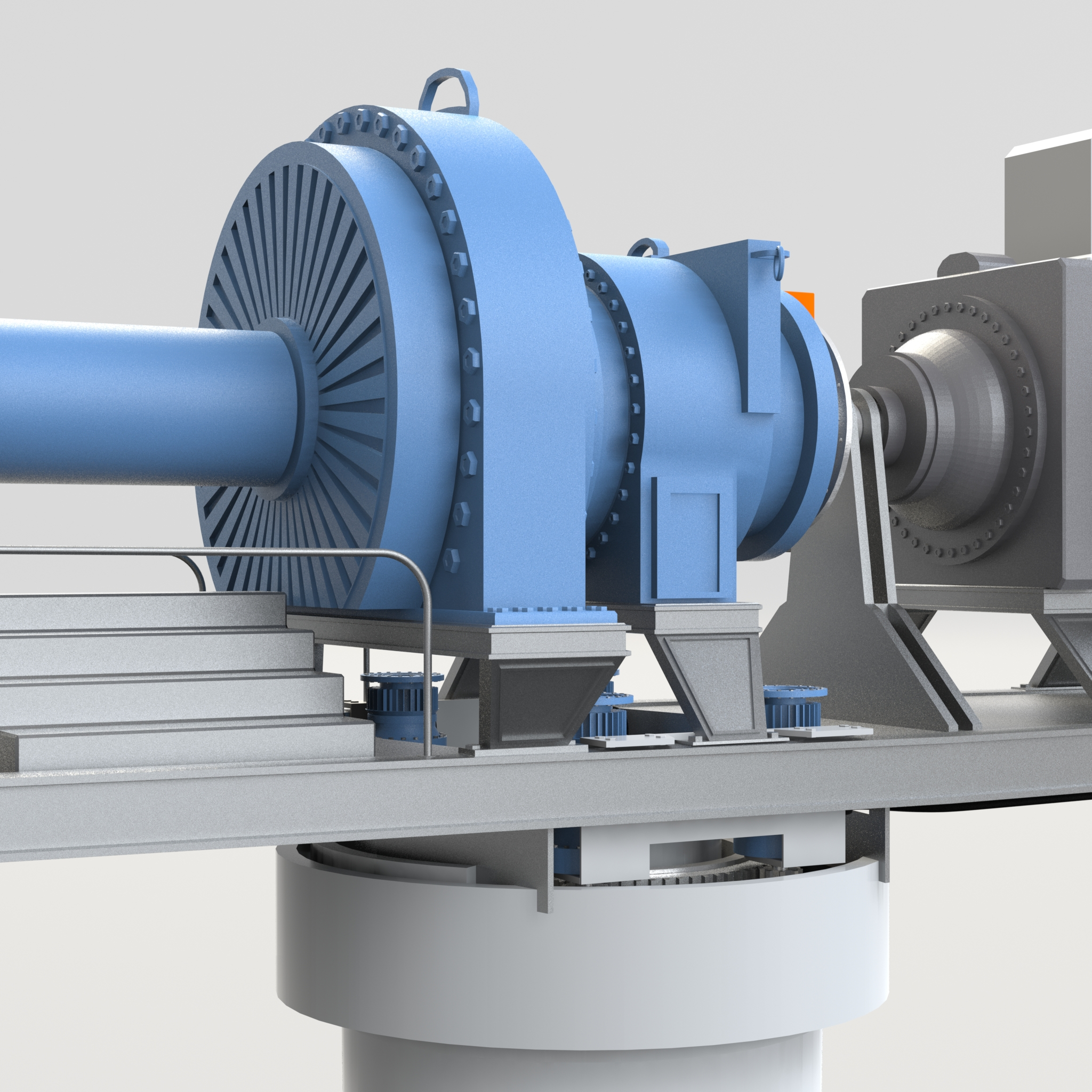 3d wind turbine model