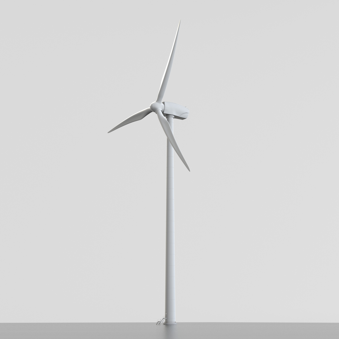 3d wind turbine model