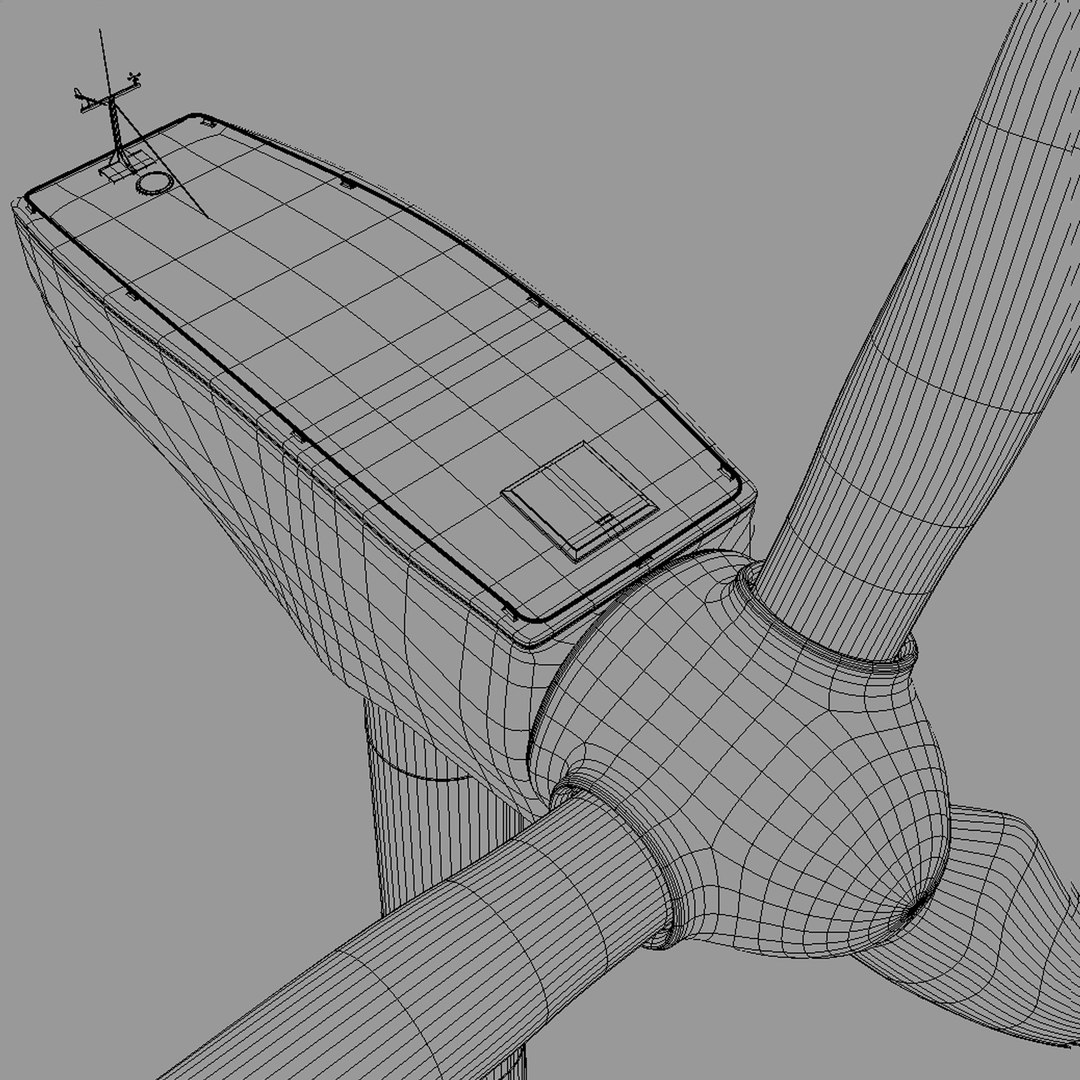 3d Wind Turbine Model