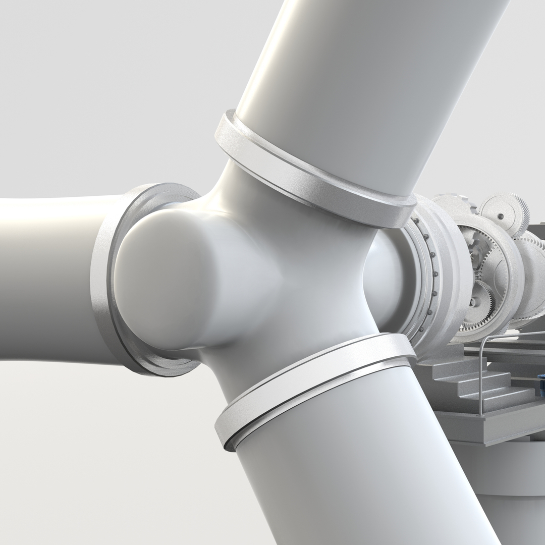 3d wind turbine model