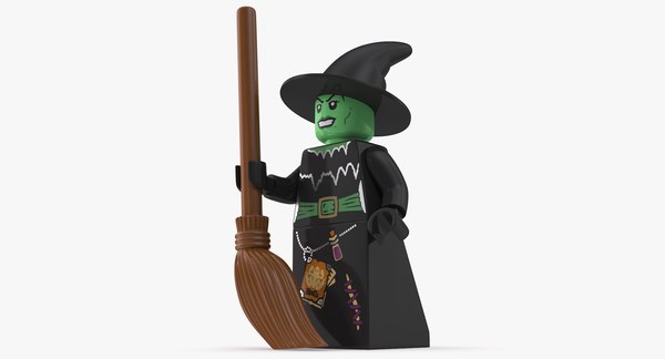 Lego witch minifigure 3D model - TurboSquid 1283058