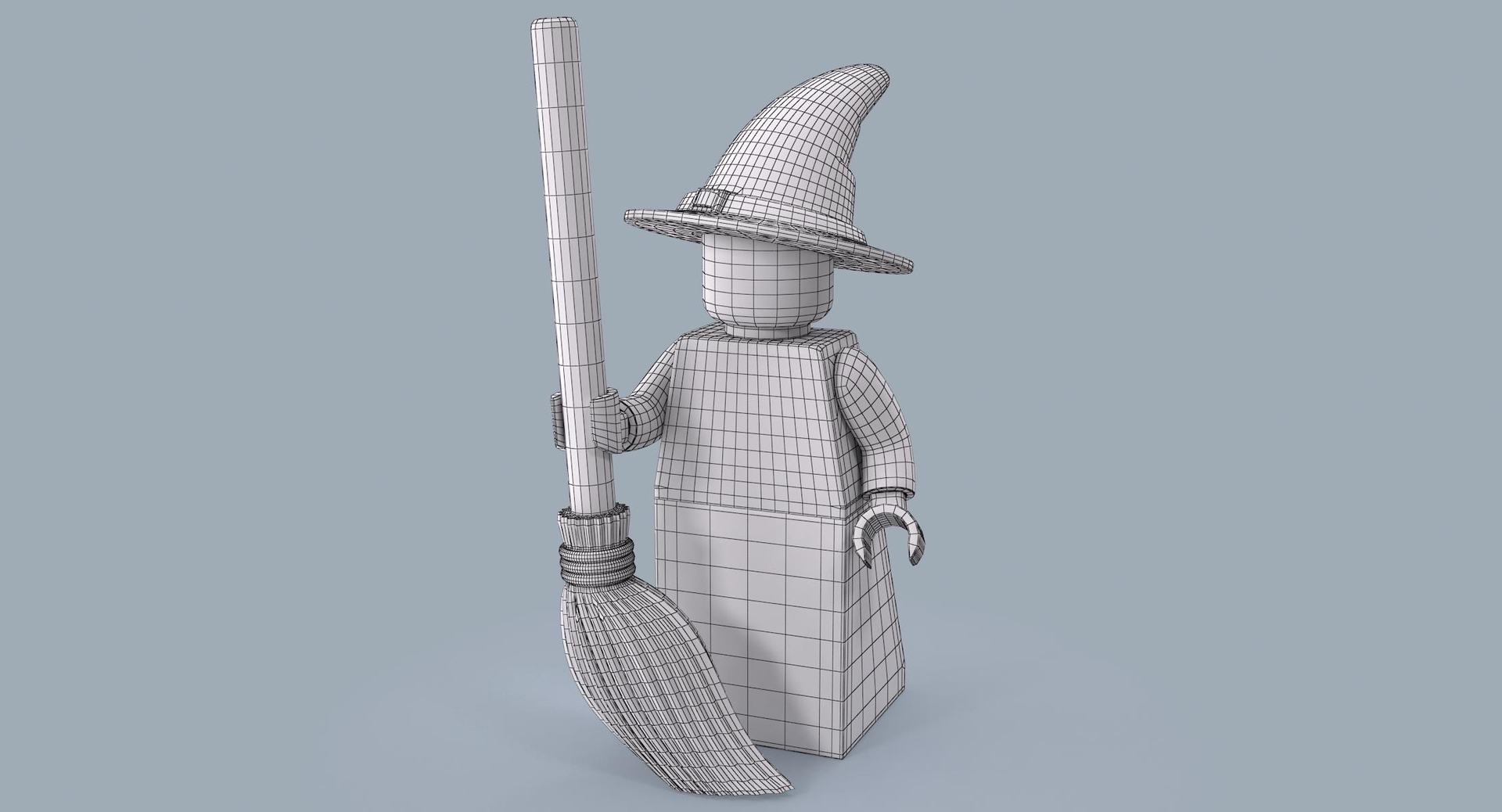 Lego witch minifigure 3D model - TurboSquid 1283058