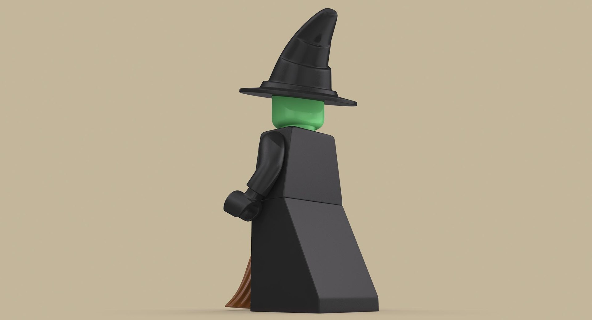 Lego witch minifigure 3D model - TurboSquid 1283058