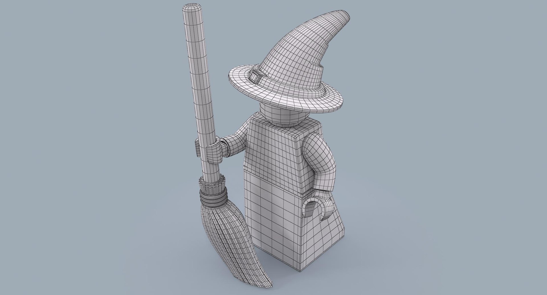Lego witch minifigure 3D model - TurboSquid 1283058