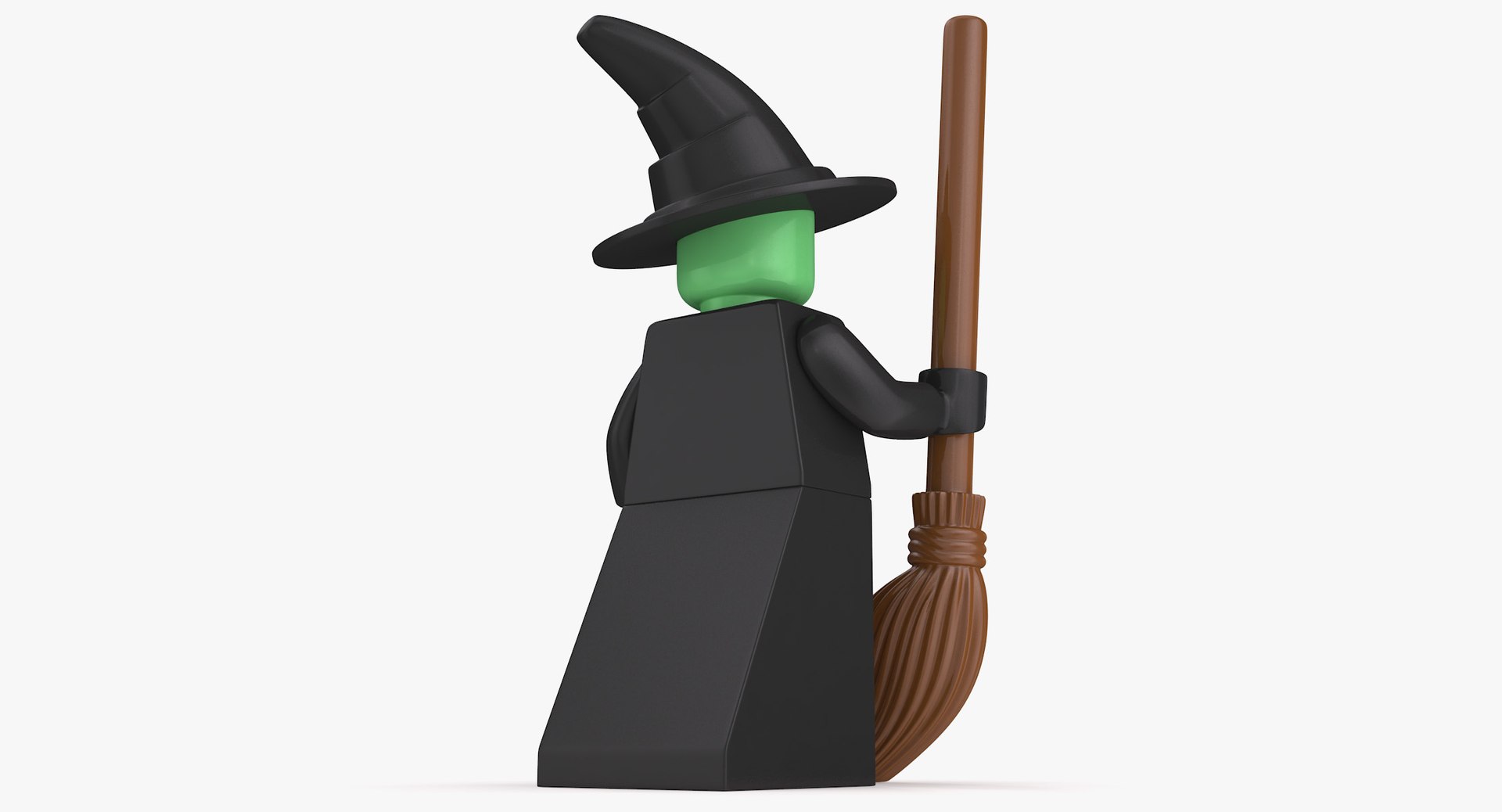 Lego witch minifigure 3D model - TurboSquid 1283058