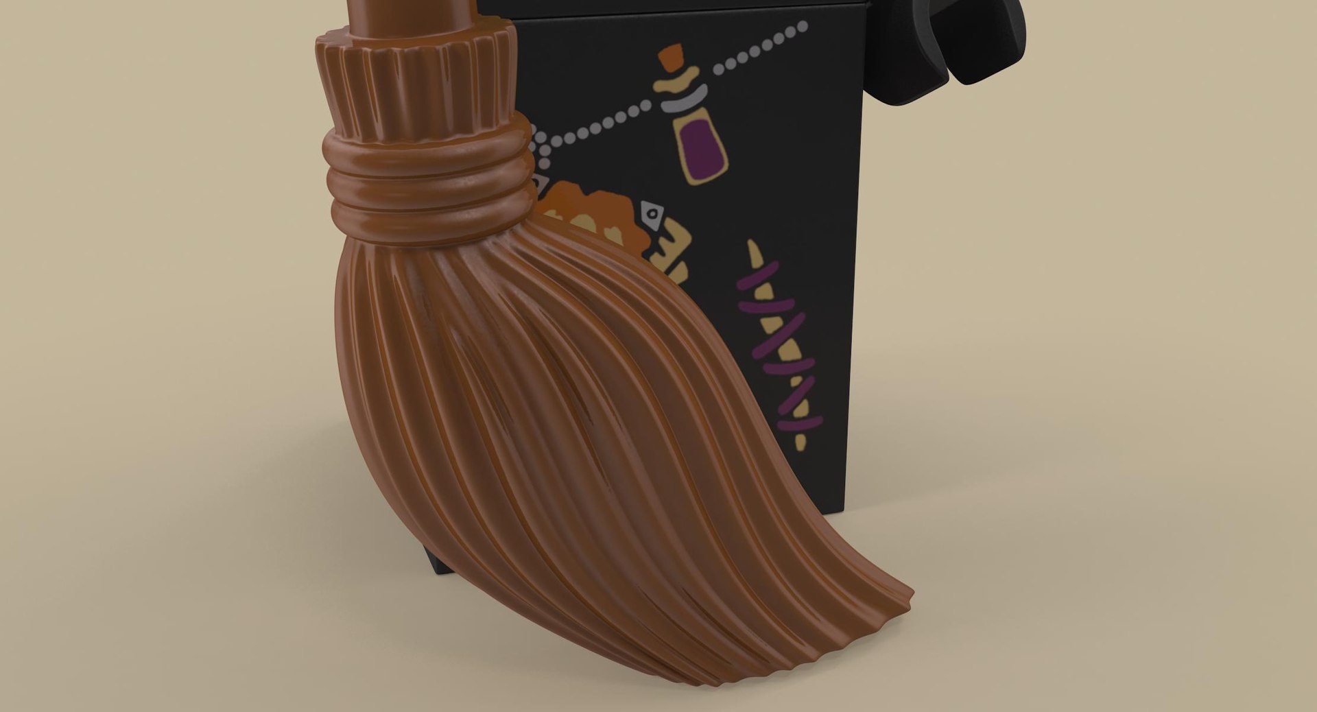 Lego Witch Minifigure 3D Model - TurboSquid 1283058