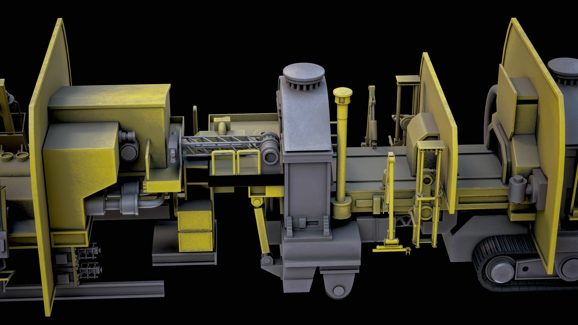 Mobile Miner Epiroc 55V Underground Edition PBR model - TurboSquid 2069821