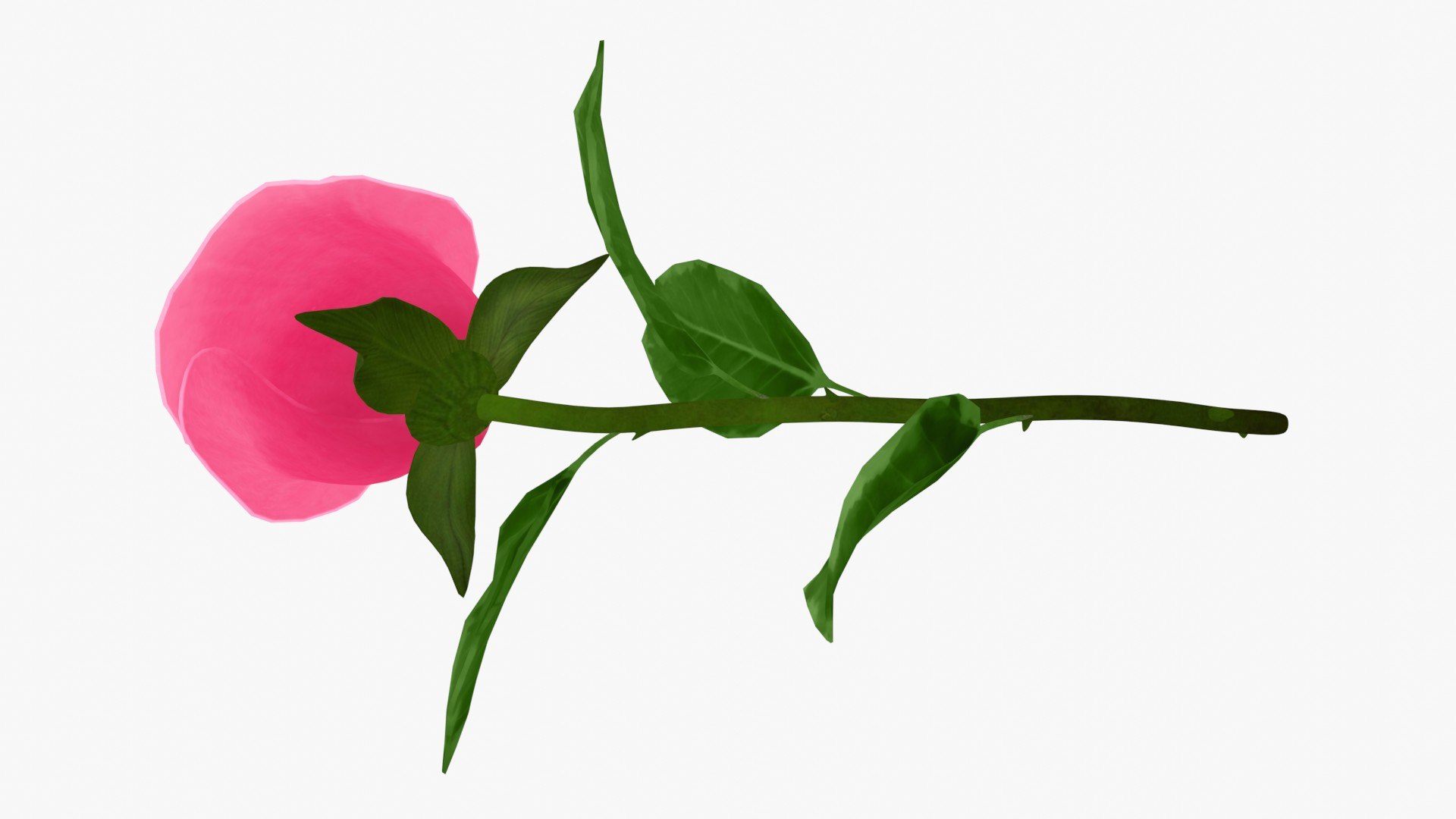 3D Model Rose - TurboSquid 2071778