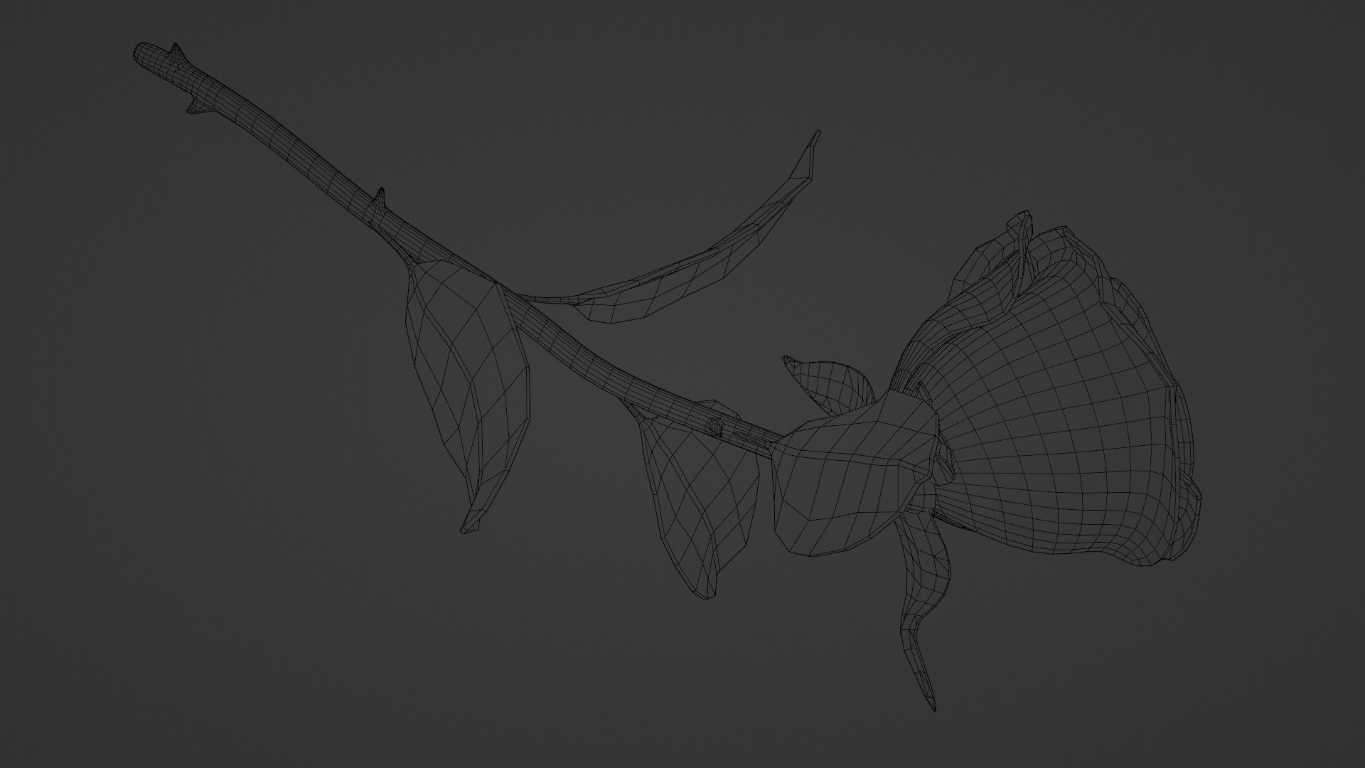 3D Model Rose - TurboSquid 2071778