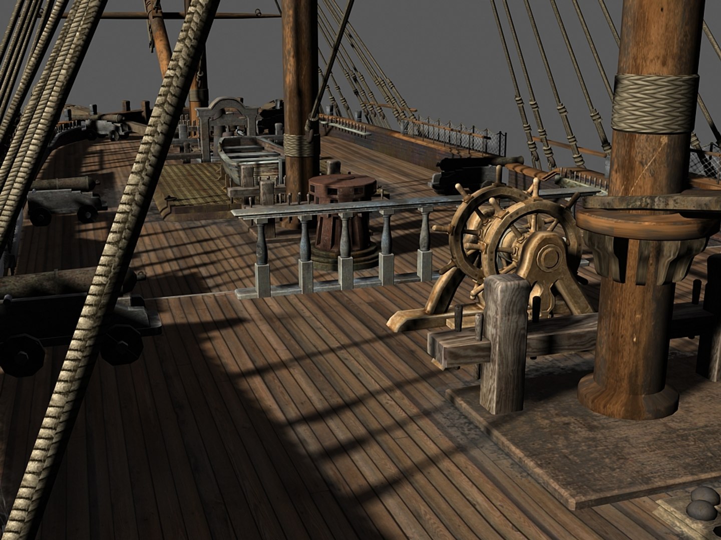 3d Model Inspired Hms Surprise English
