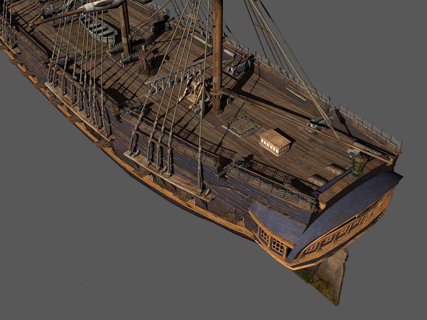 3d Model Inspired Hms Surprise English