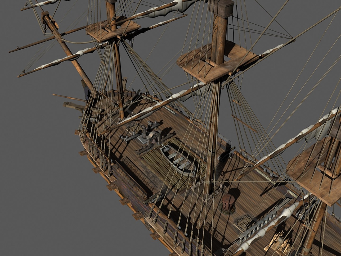 3d Model Inspired Hms Surprise English