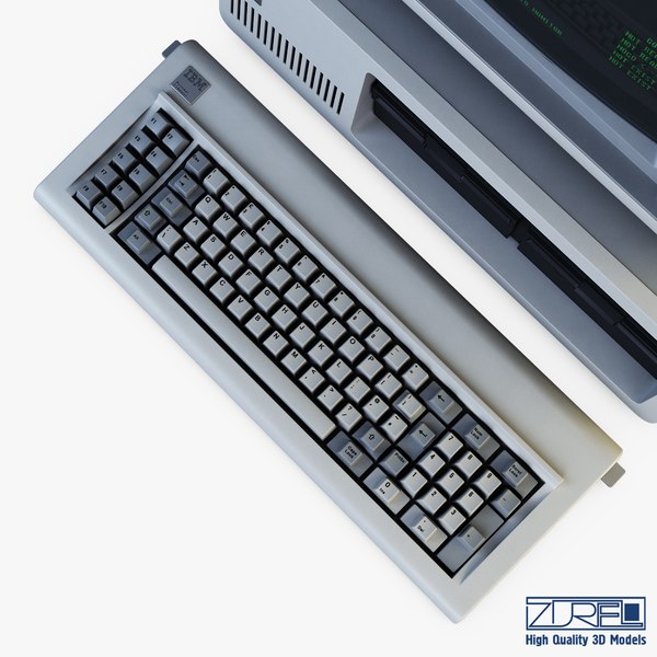 3D model ibm 5150 personal computer keyboard - TurboSquid 1302363