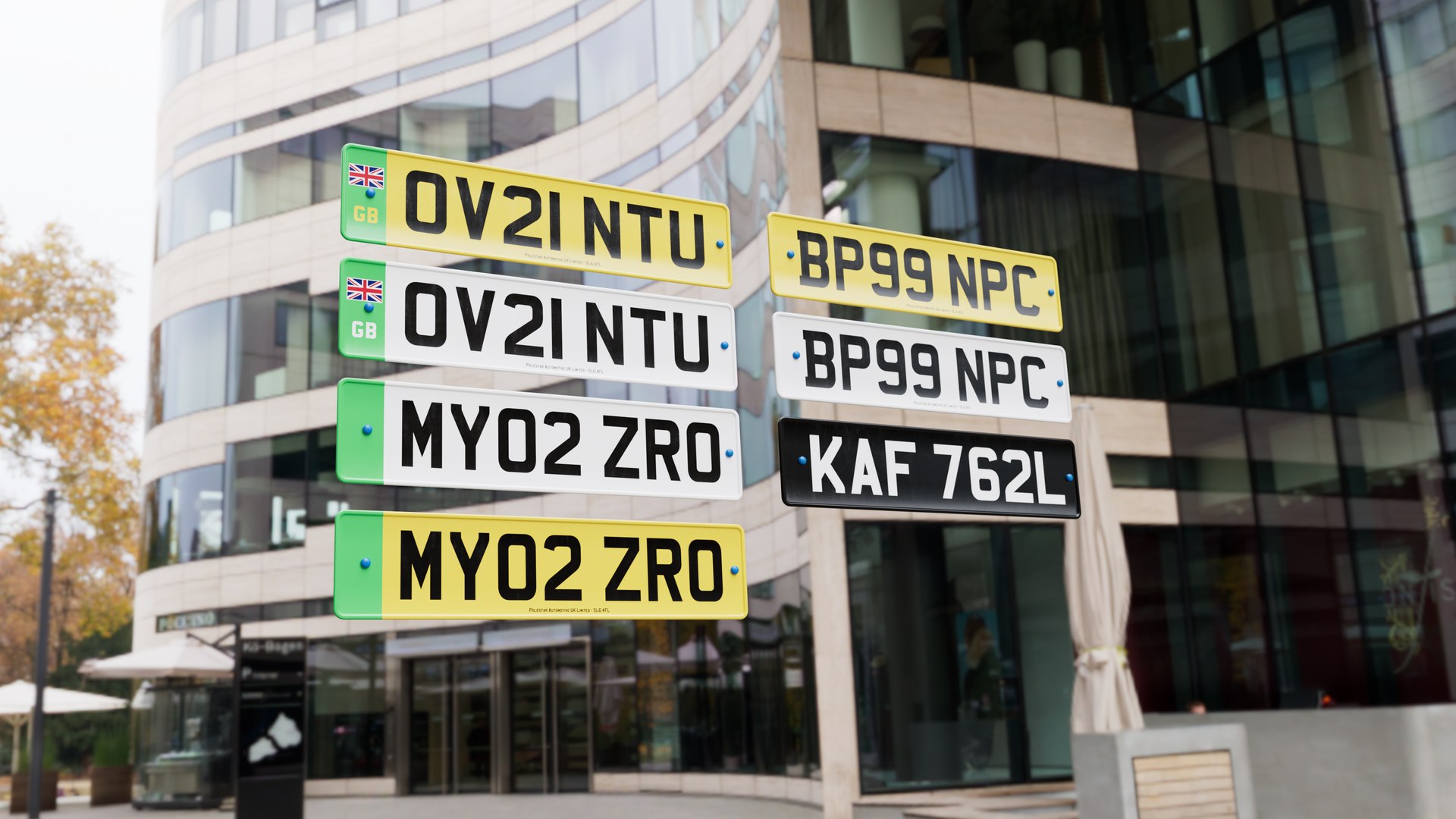 3D UK Number Plate - TurboSquid 2351678