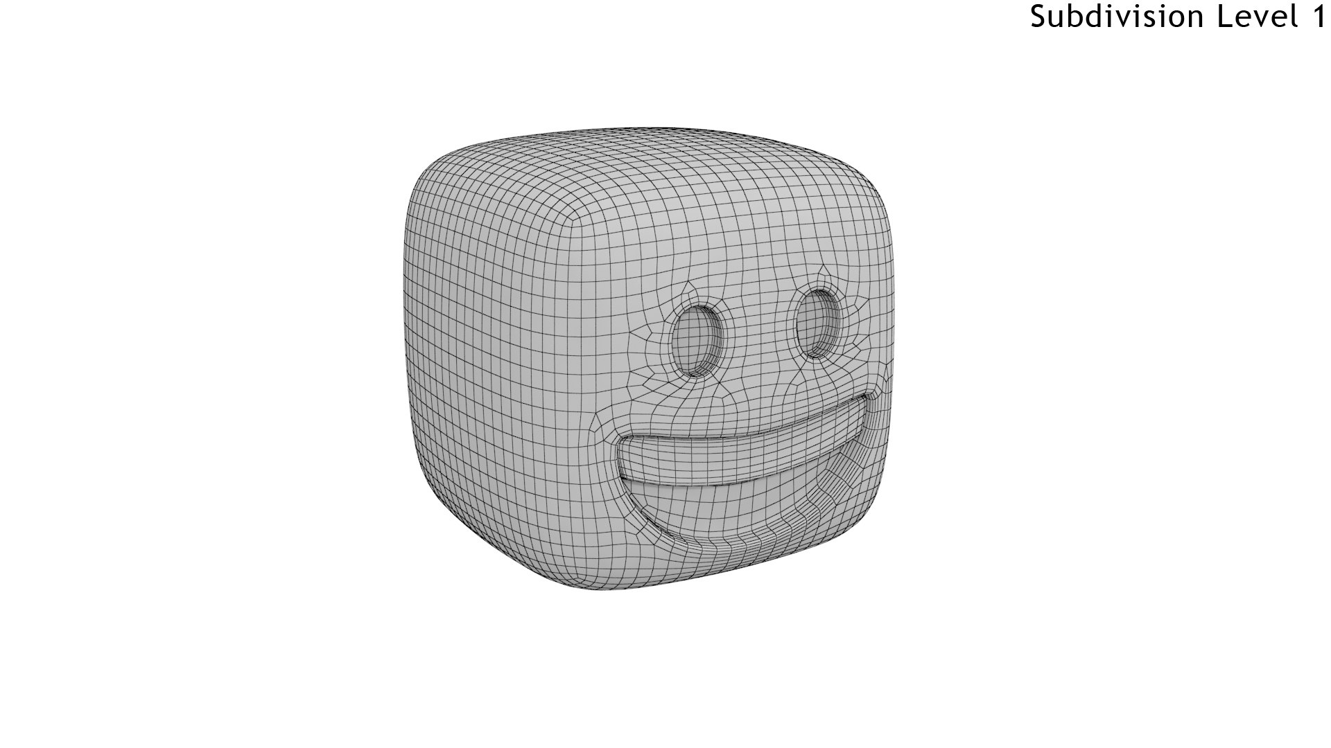 3D Smiley Face Emoji 24 - TurboSquid 2066186