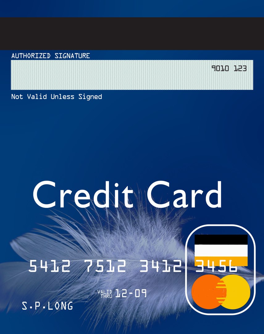 3d Universal Credit Card Model