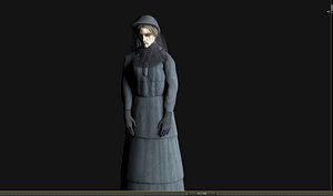 Free 3D Ghost-Woman Models | TurboSquid