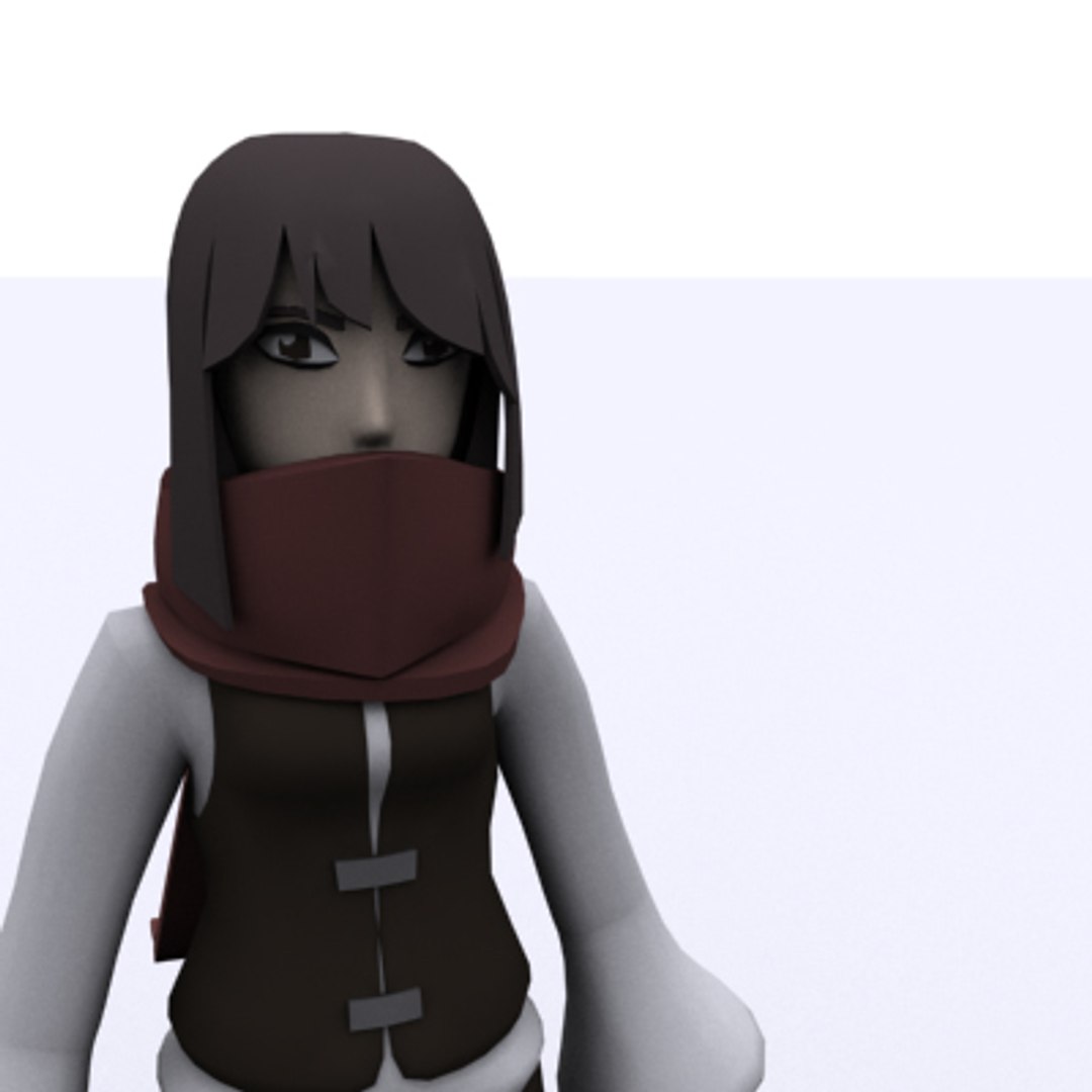 Female Character Rogue 3d 3ds