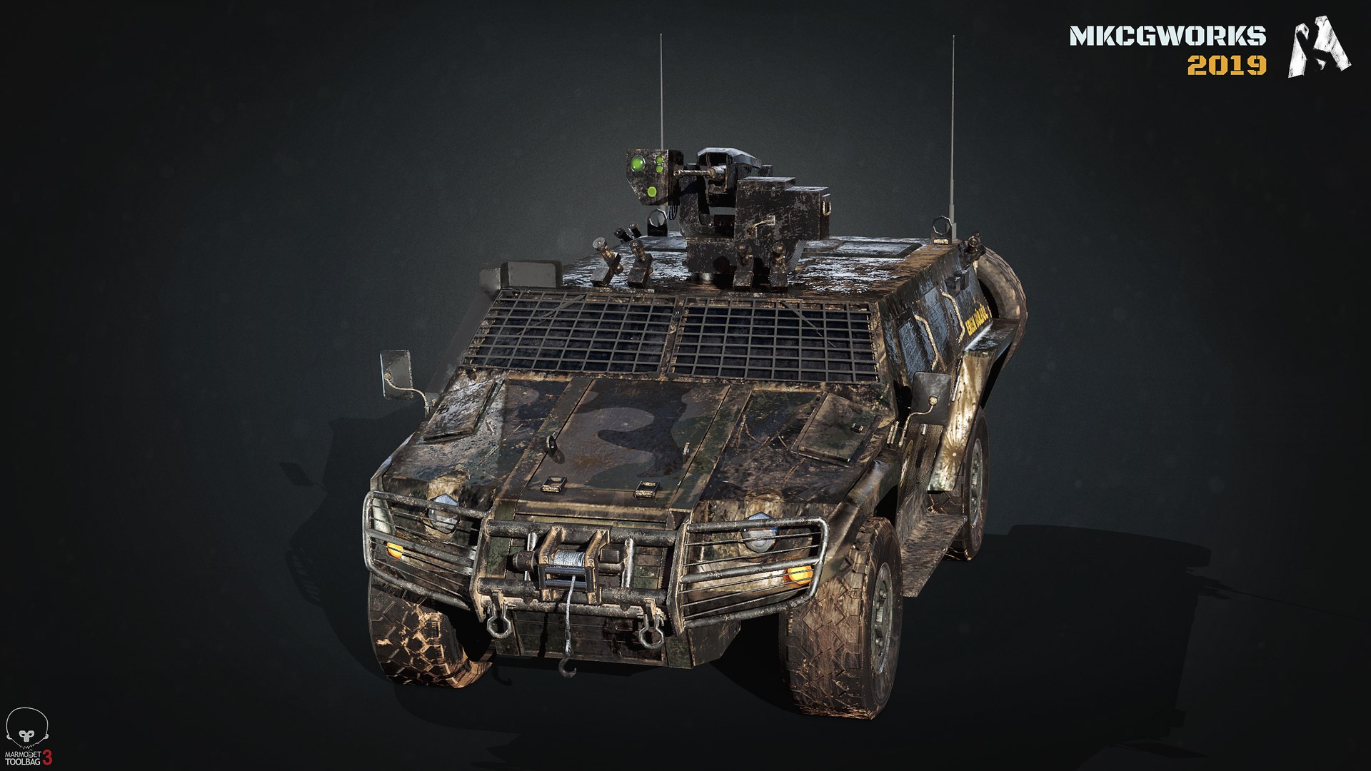 Cobra-2 Tactical Wheeled Armored 3D Model - TurboSquid 1430660