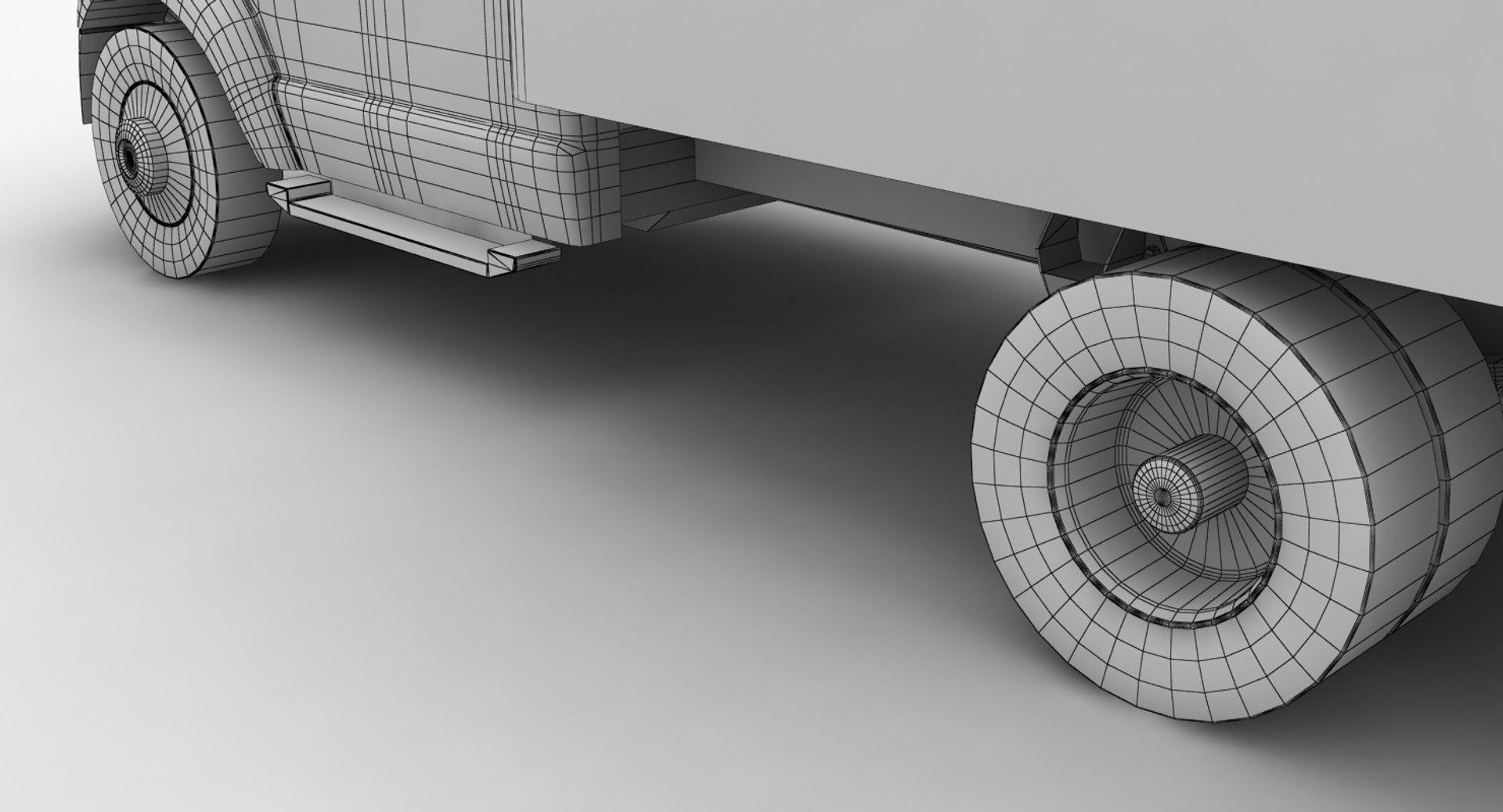 Realistic f-550 box van 3D model - TurboSquid 1287304