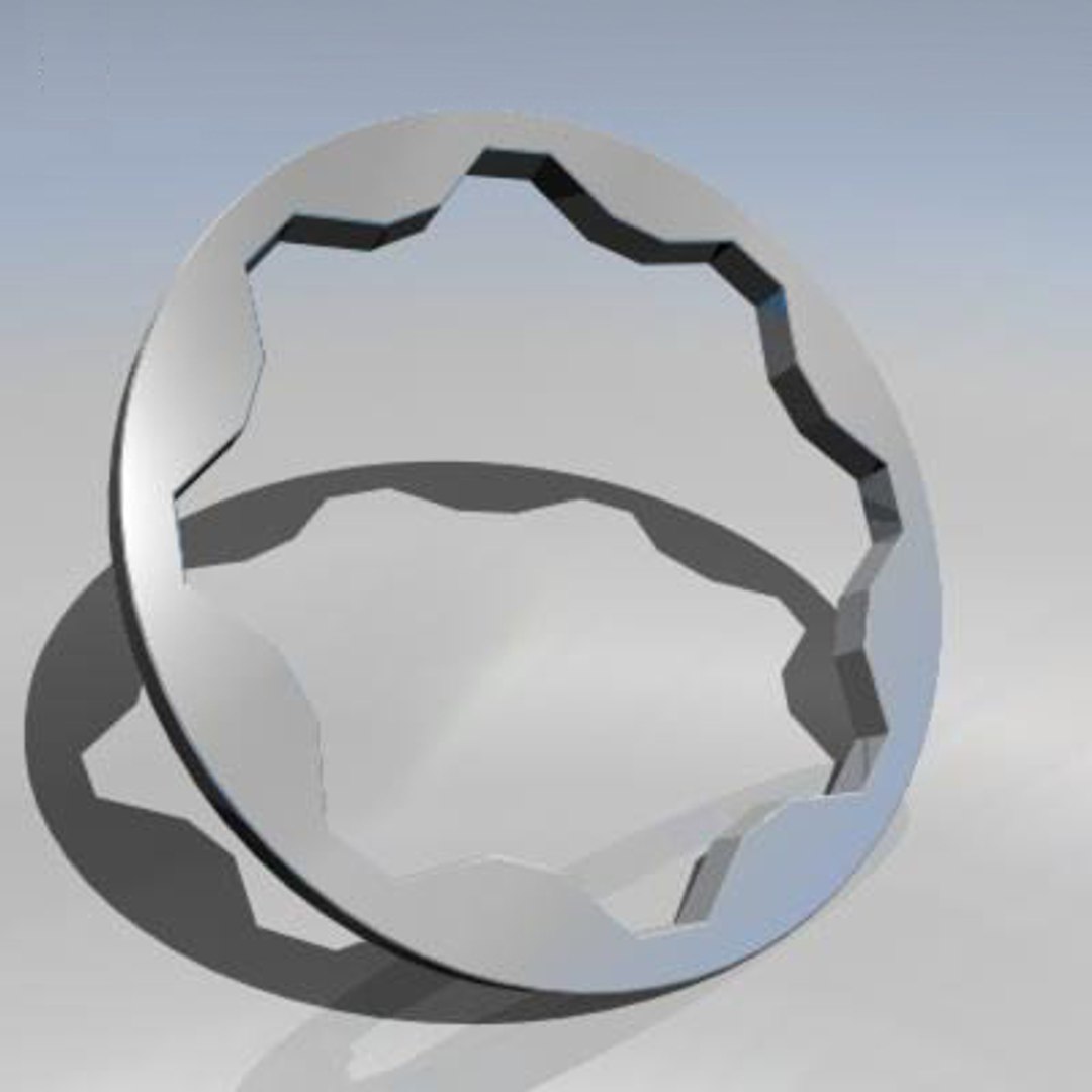 3d Model Cog Wheel