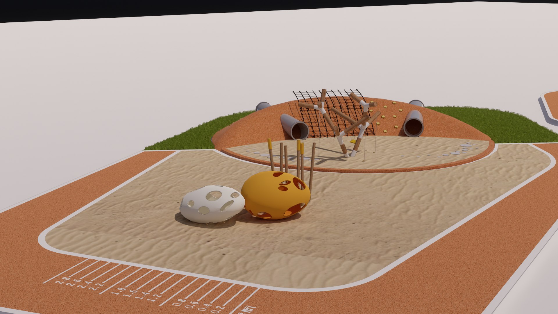 Sandbox Set For Playground-A1 3D - TurboSquid 2138915