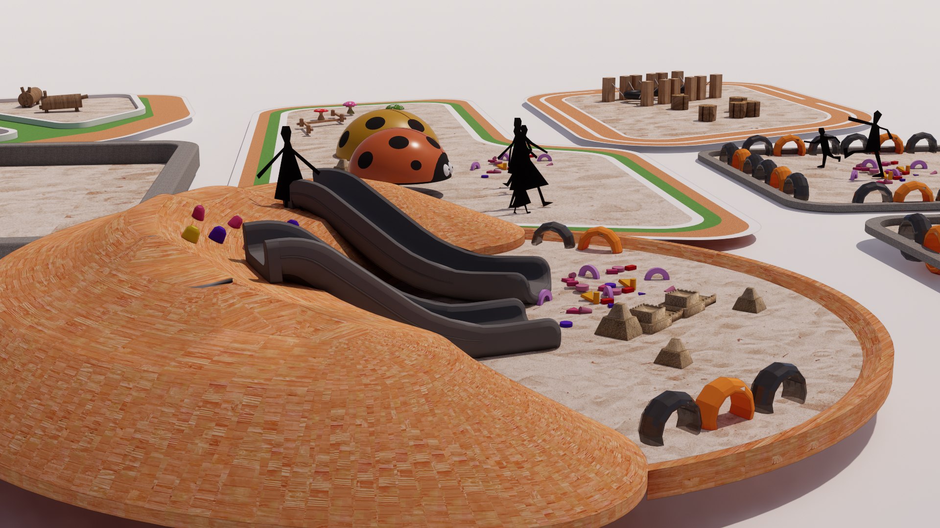Sandbox Set For Playground-A1 3D - TurboSquid 2138915