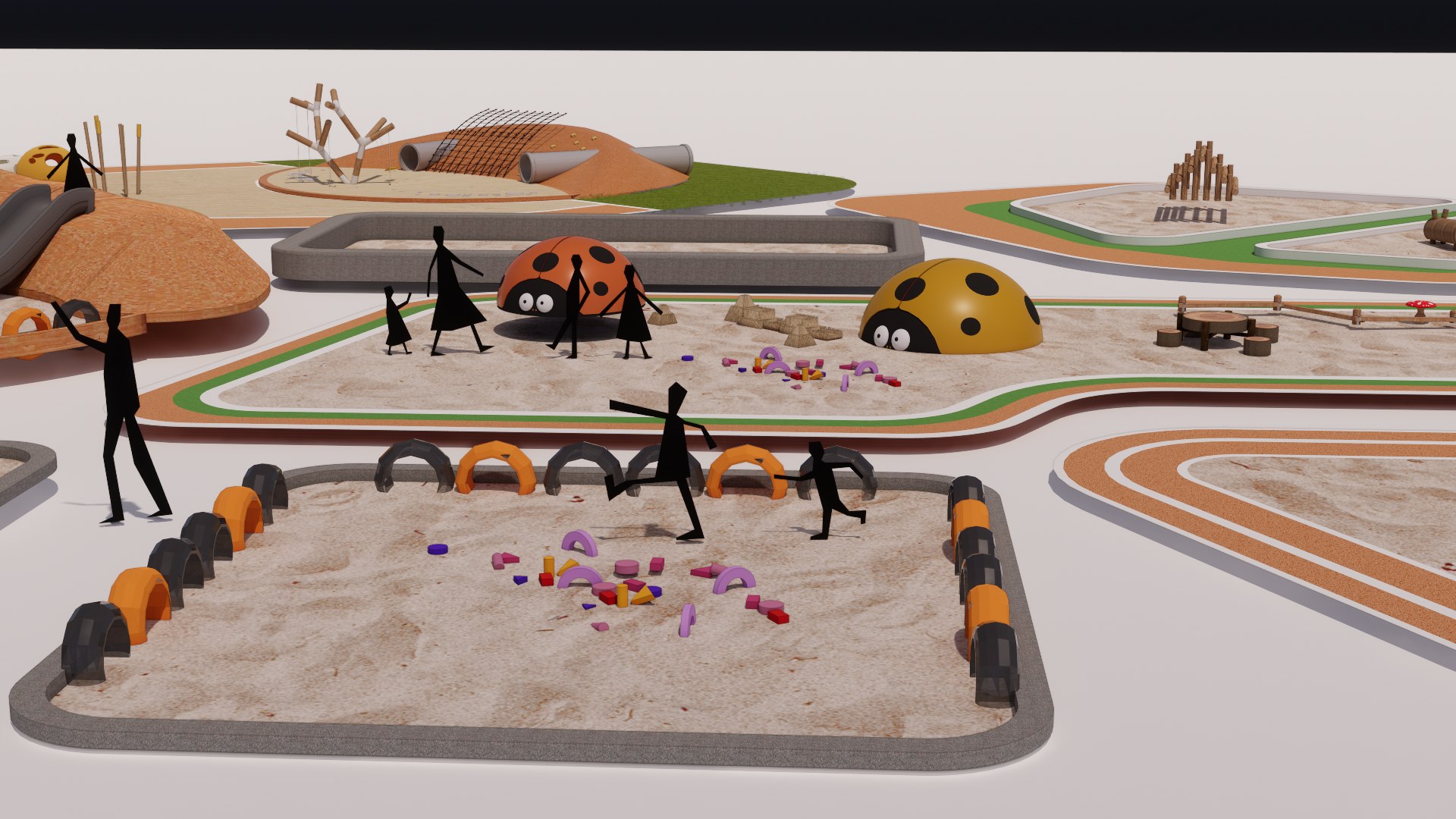 Sandbox Set For Playground-A1 3D - TurboSquid 2138915