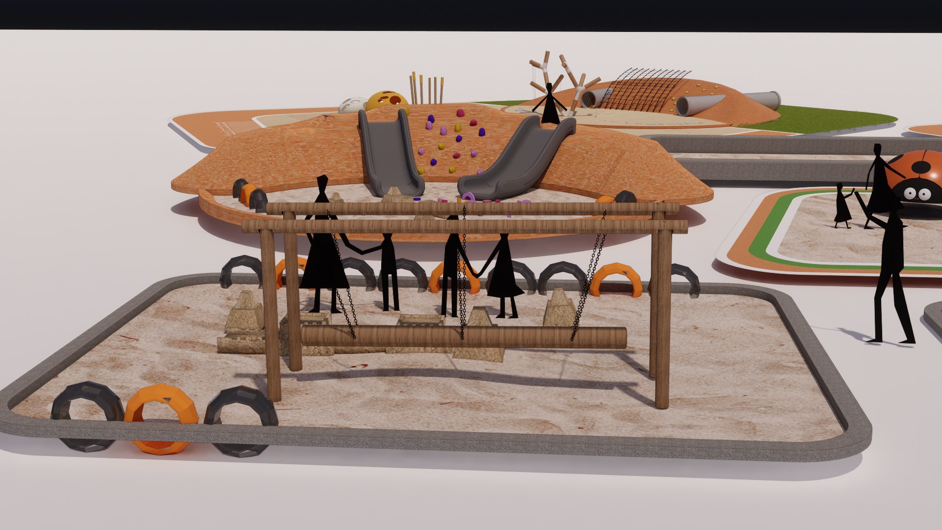 Sandbox Set For Playground-A1 3D - TurboSquid 2138915