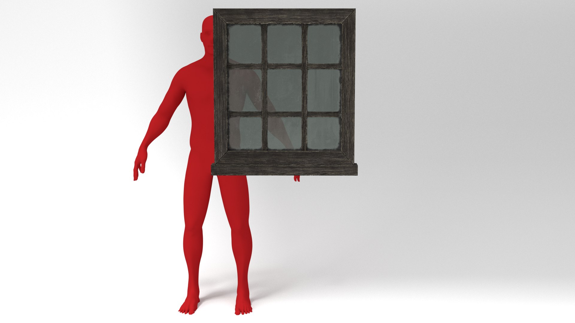 3D Model Medieval Window Small Square - TurboSquid 1412958