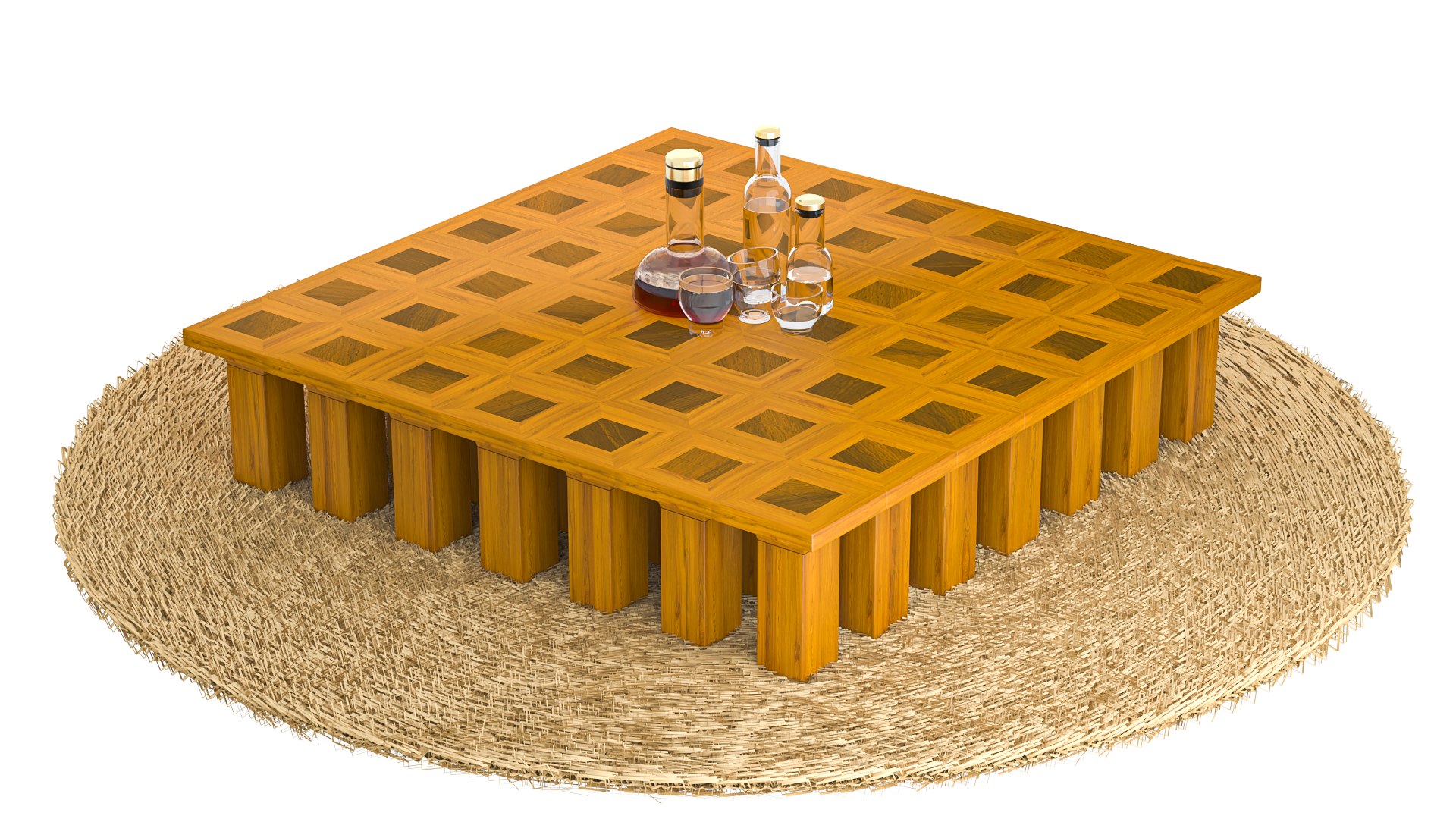 3D ARCUS COFFEE TABLE - TurboSquid 2219676