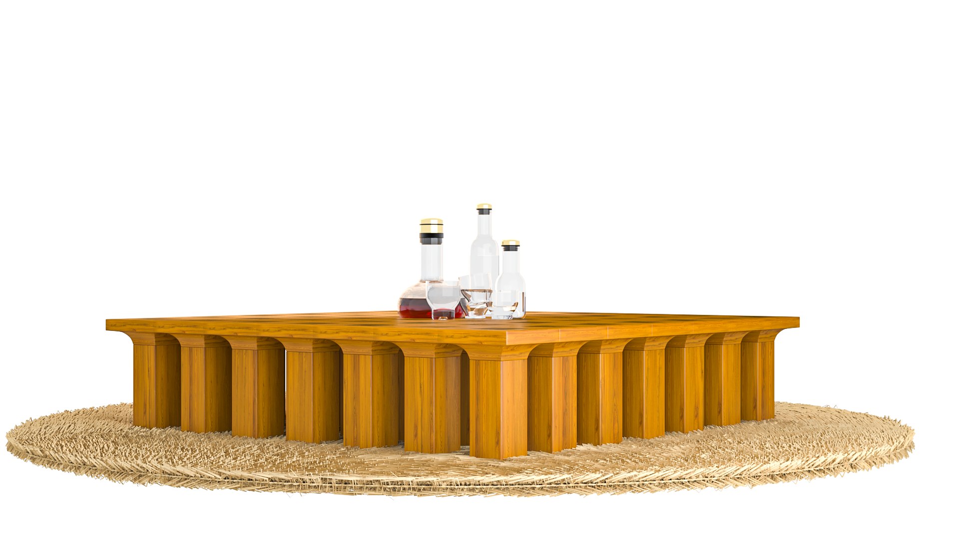 3D ARCUS COFFEE TABLE - TurboSquid 2219676