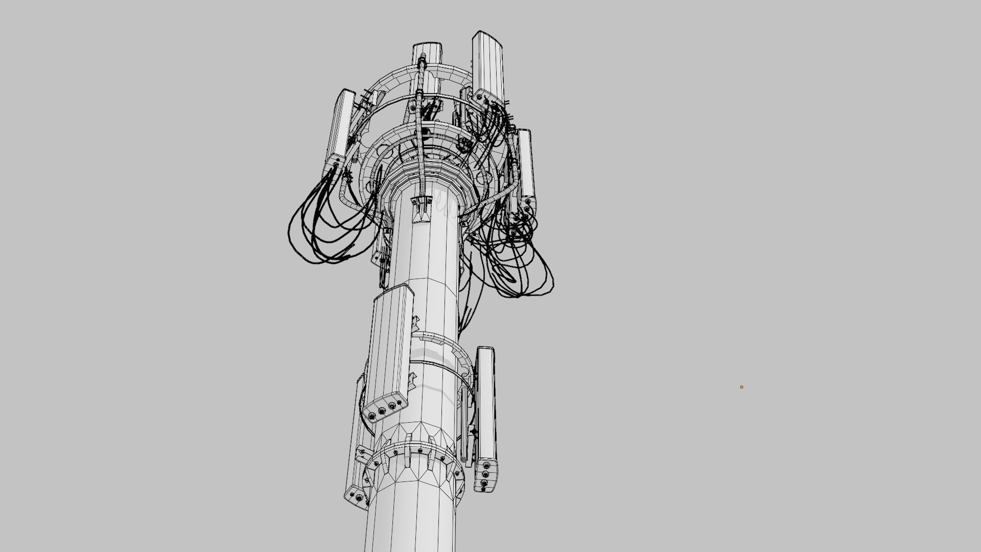 3D cell site tower - TurboSquid 1679775