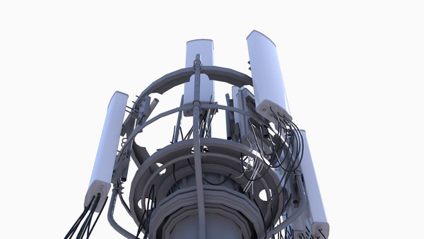 3D cell site tower - TurboSquid 1679775