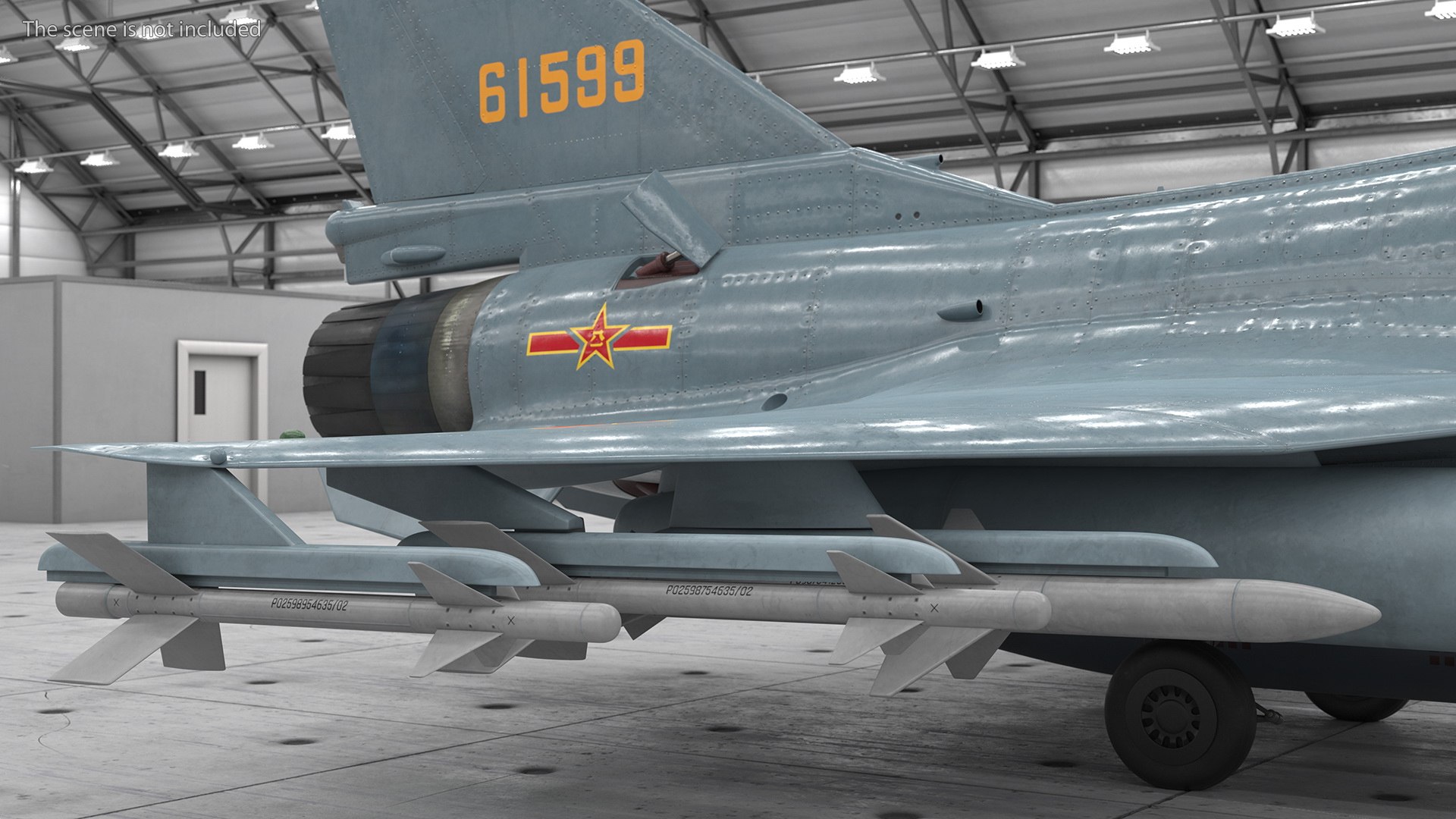 3D Model J-10 Fighter Jet Rigged For Cinema 4D - TurboSquid 2414864