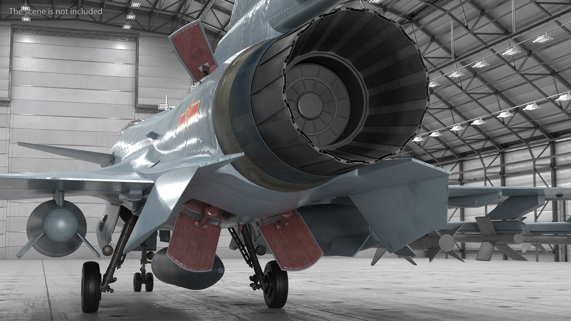 3D Model J-10 Fighter Jet Rigged For Cinema 4D - TurboSquid 2414864