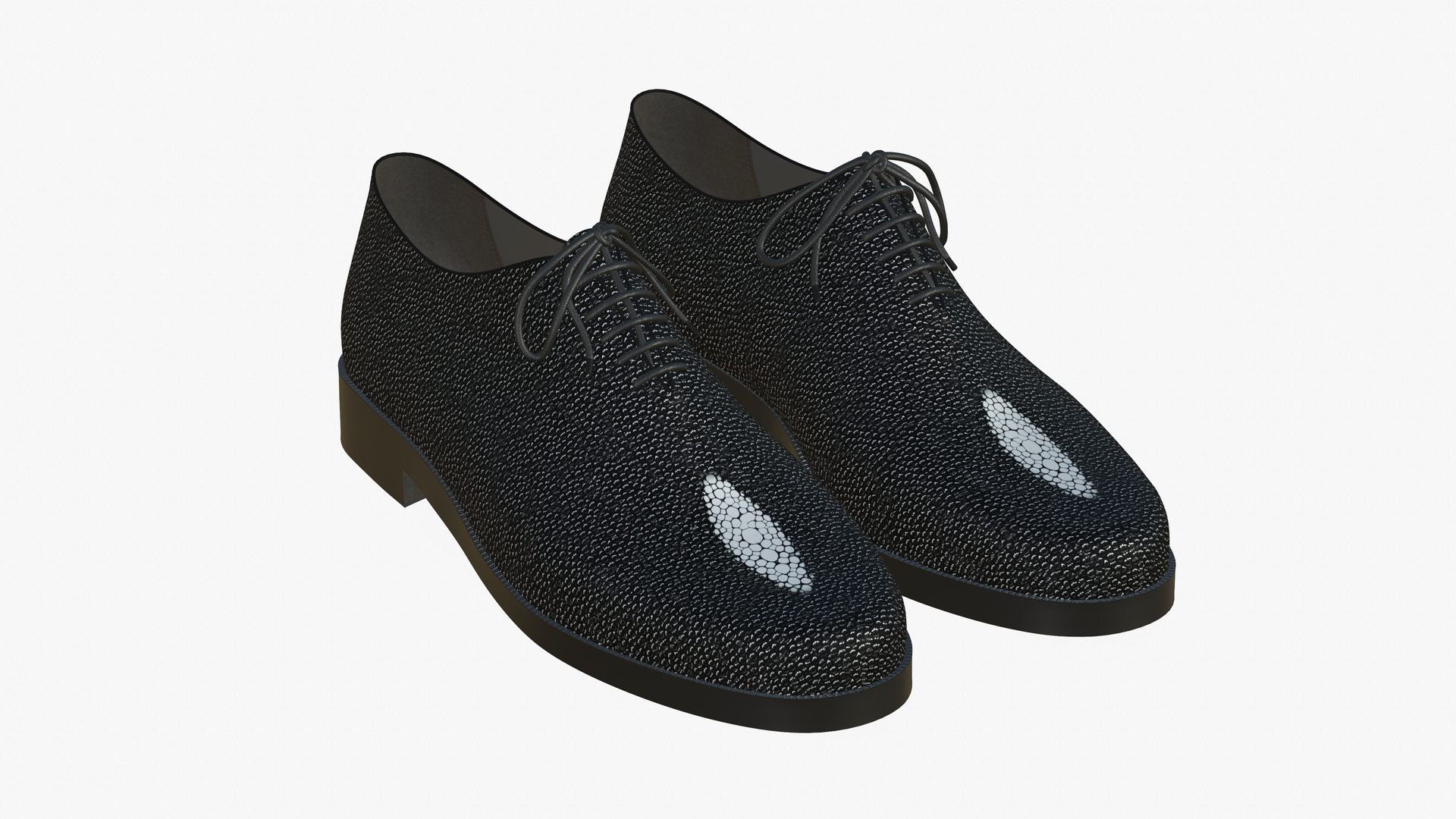 3D Model Stingray Skin Realistic Shoes - TurboSquid 1950016
