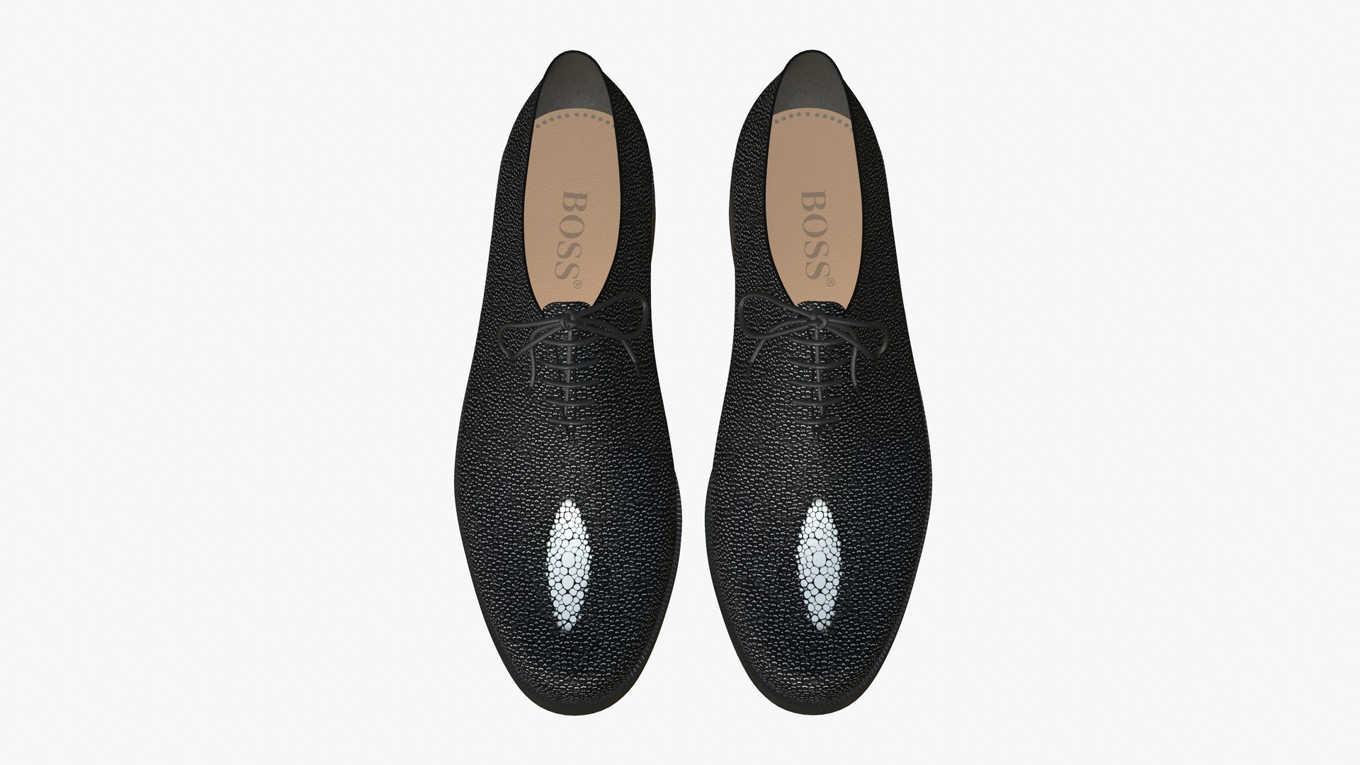 3D Model Stingray Skin Realistic Shoes - TurboSquid 1950016