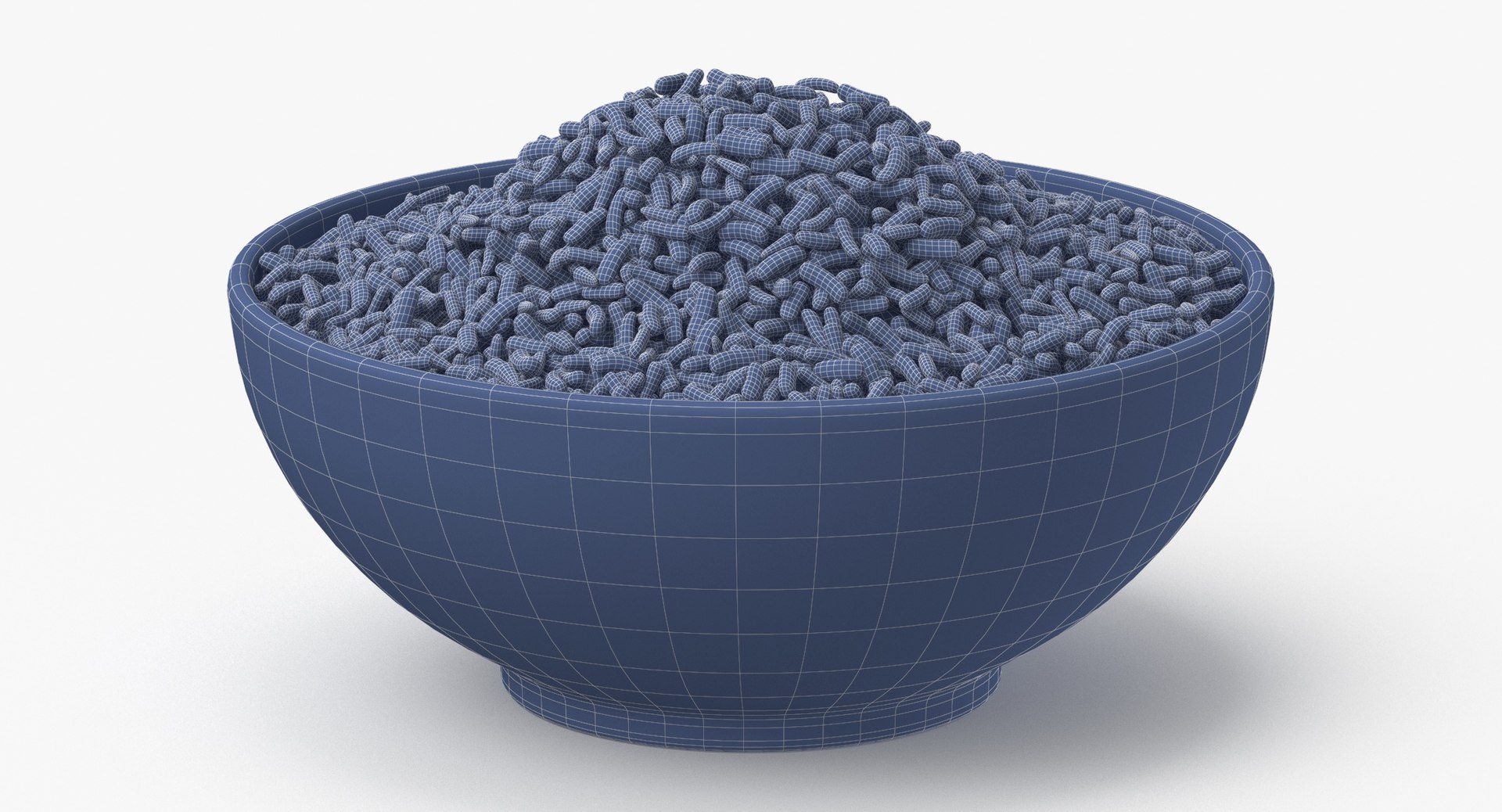 3D Bowl Of Rice - TurboSquid 2088618