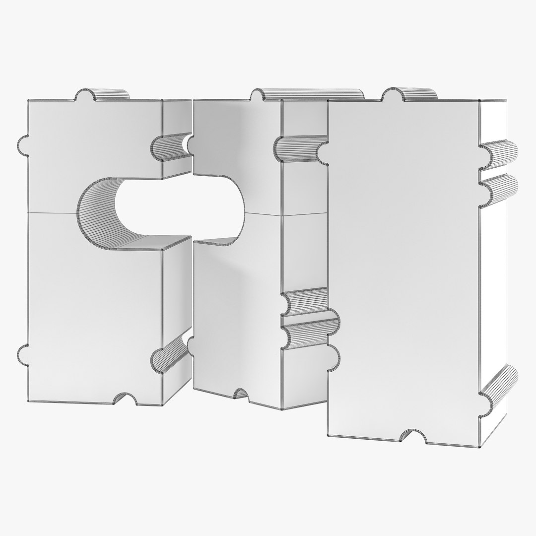 Kelly Wearstler Hume Modular Stone Bench 3D Model - TurboSquid 2038291