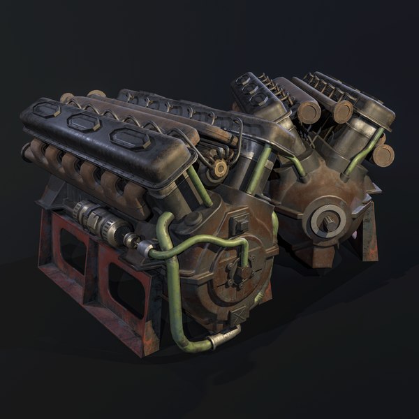 Tank Engine 3D Models for Download | TurboSquid