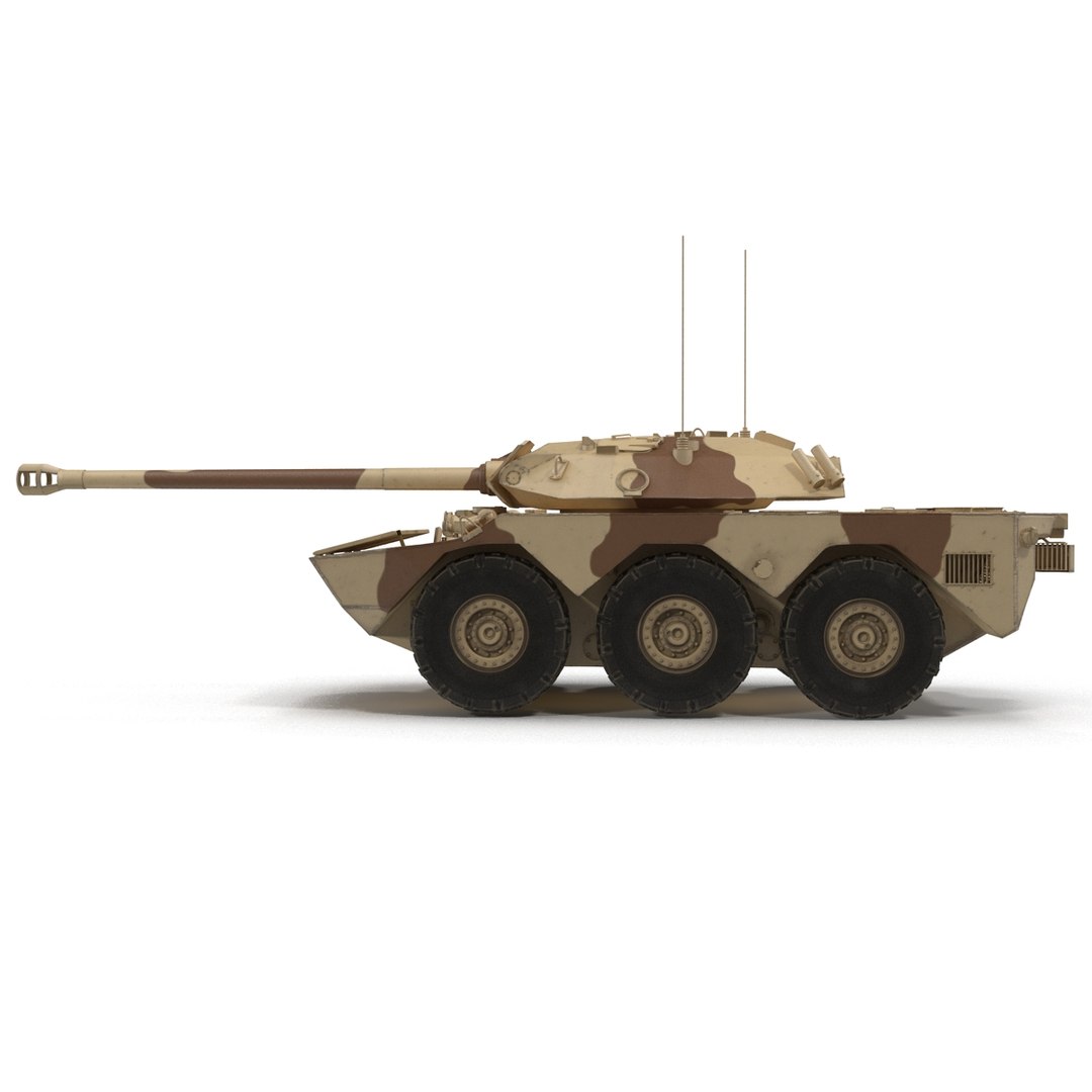 3d armoured vehicle amx 10 model