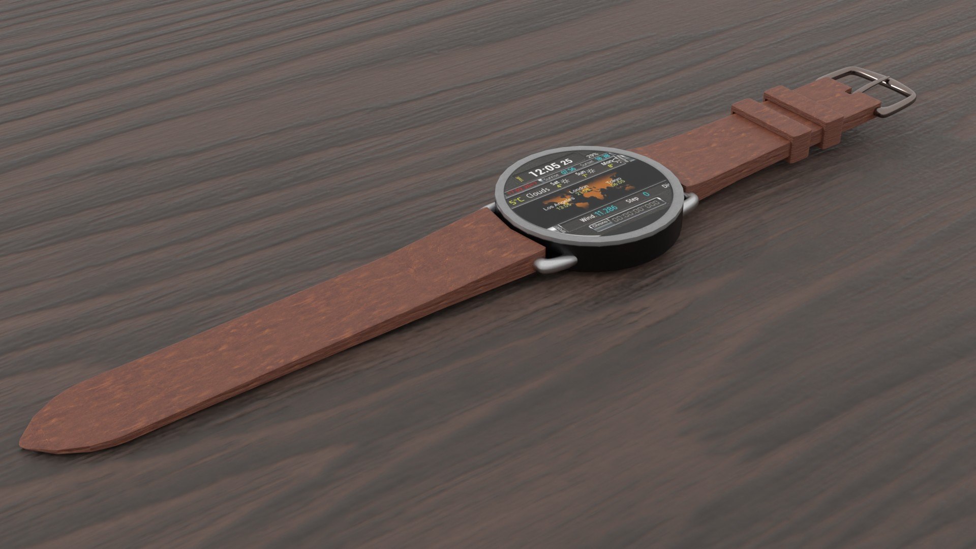Smart Watch 3D Model - TurboSquid 2050503