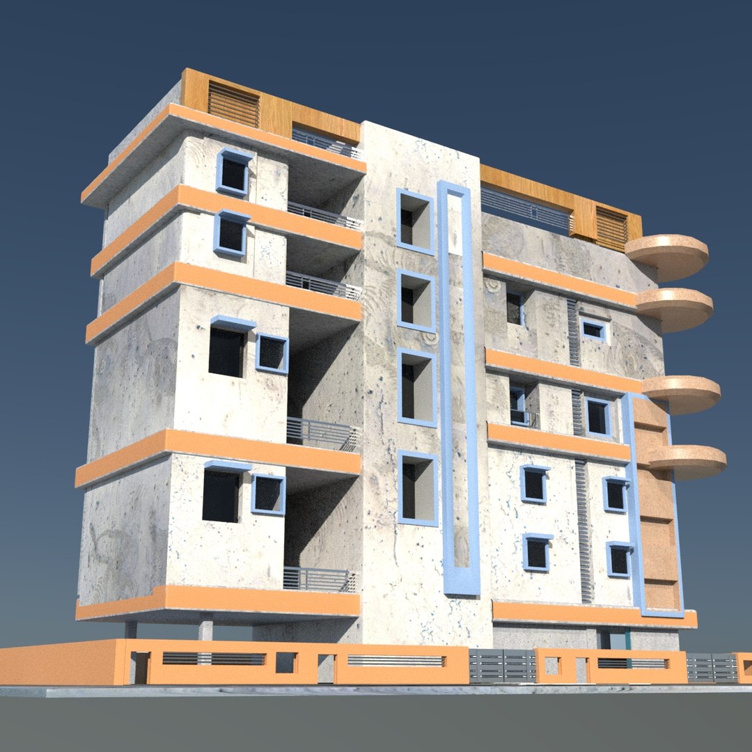 Laos Game Building 3 3D Model - TurboSquid 2344108