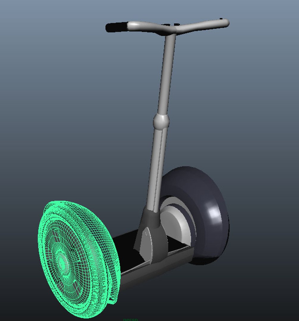 3d Model Segway Marketing
