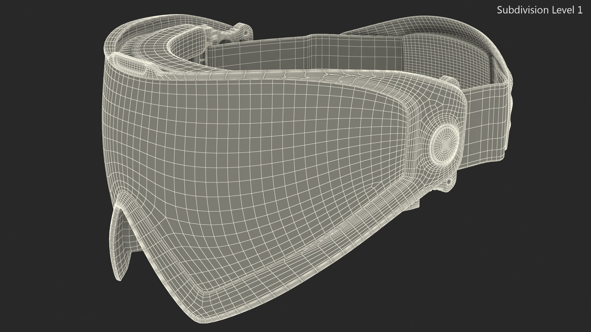 Protective Airsoft Goggles Camo 3D model - TurboSquid 1861415