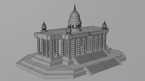 Temple aries model - TurboSquid 1691421